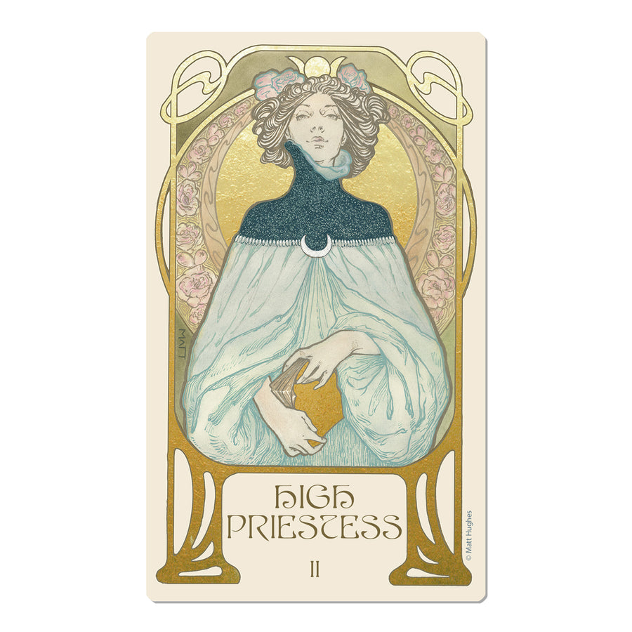 Art Nouveau Tarot Deck – Ethereal Visions Illuminated Expanded Edition – Ethereal Visions Publishing